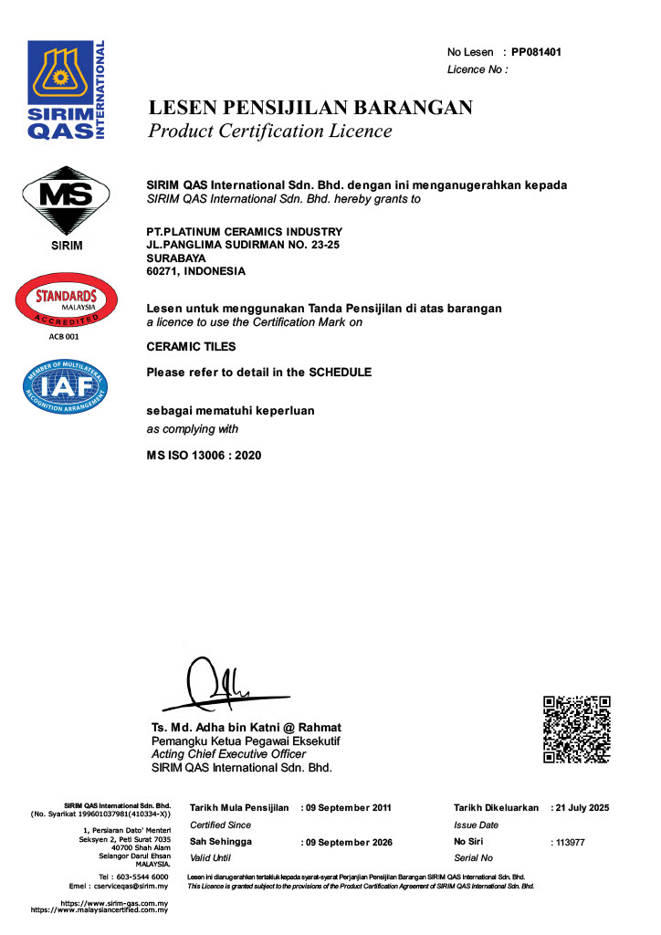 Certifications